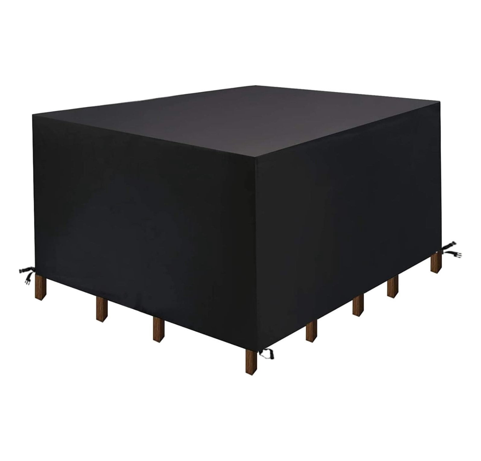 Waterproof Outdoor Square Patio Table Chair Sofa Set Cover, 50"L x 50"W ...