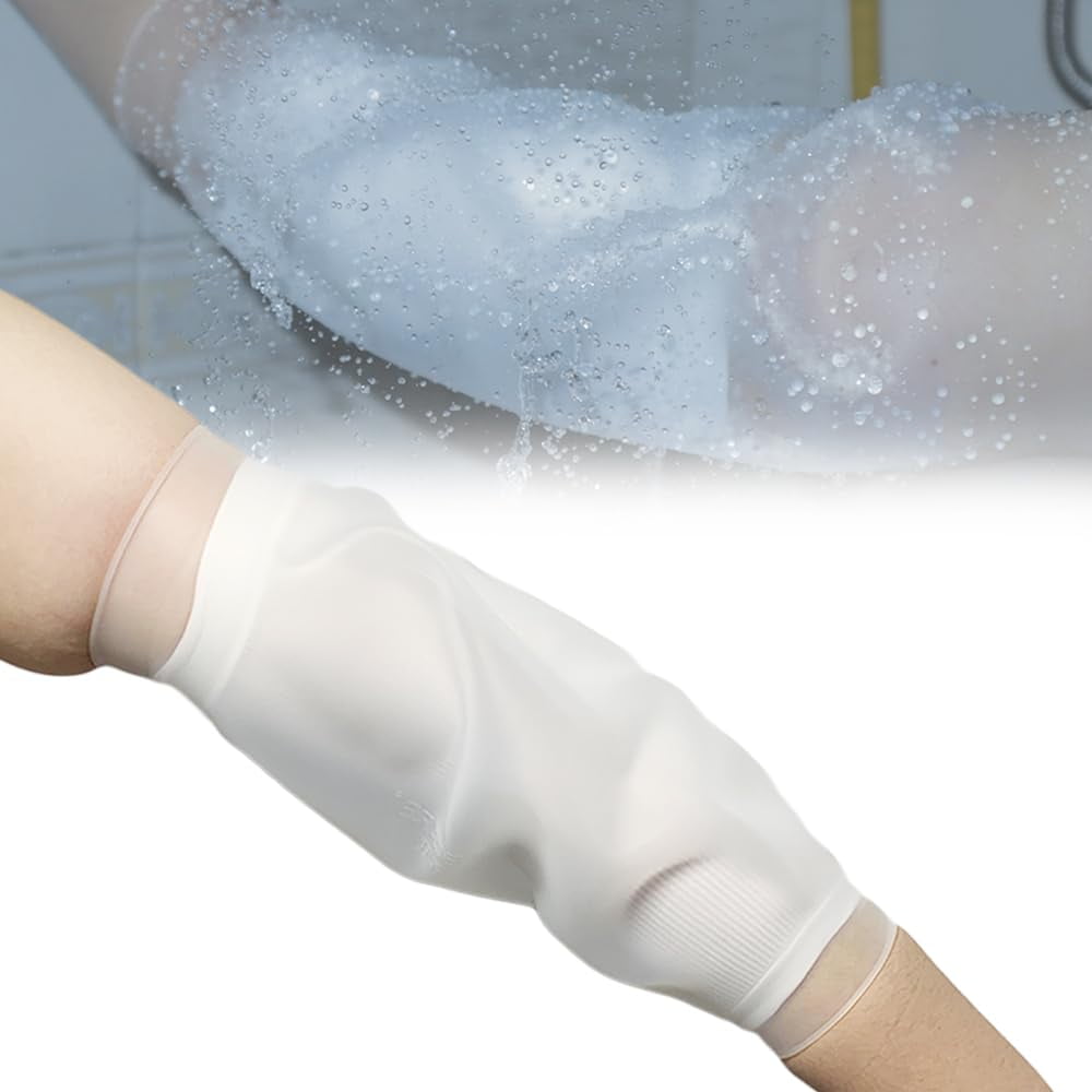 Waterproof PICC line Protector for Shower, Middle Arm Albow Cast Cover ...