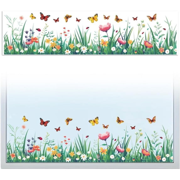 Waterproof PVC Colored Laser Stained Window Film Static Stickers ...