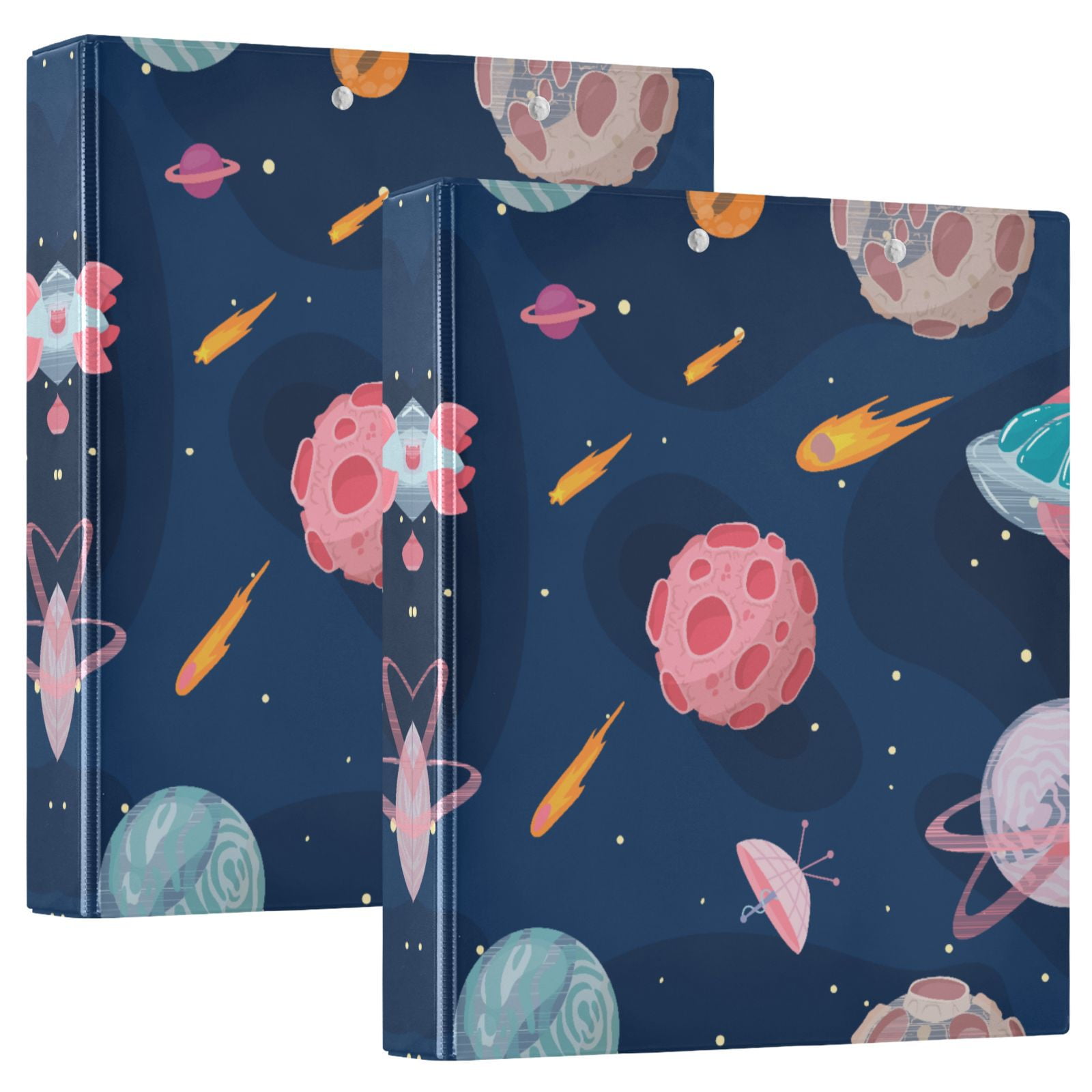 Waterproof PVC Round Ring Binder - D-Rings Clipboard, 200 Page Capacity ...