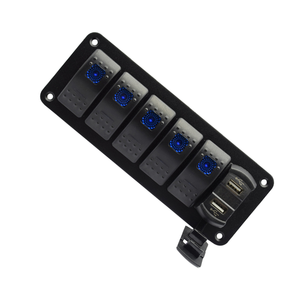 Waterproof Panel Marine Panel 6 Gang Panel Car Panel Panel for Car ...