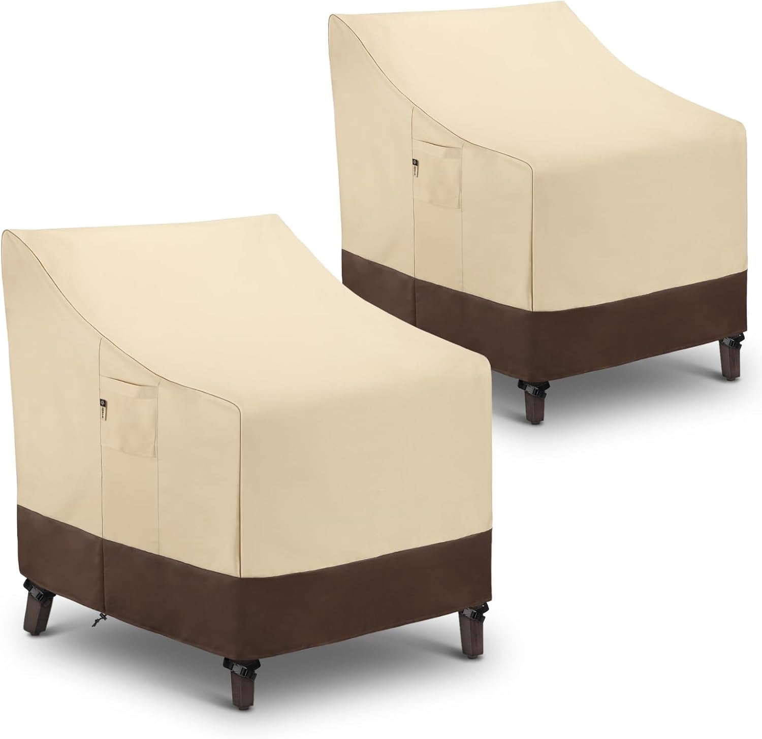Waterproof Patio Chair Covers, Heavy Duty Outdoor Lounge Chair Covers ...