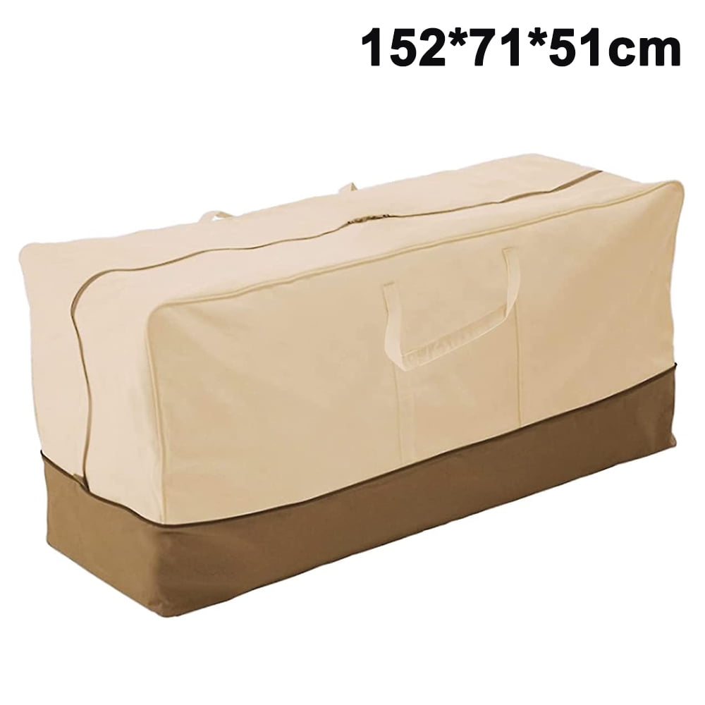 Waterproof Patio Cushion Storage Bag, Outdoor Cushion Storage 152*71 ...