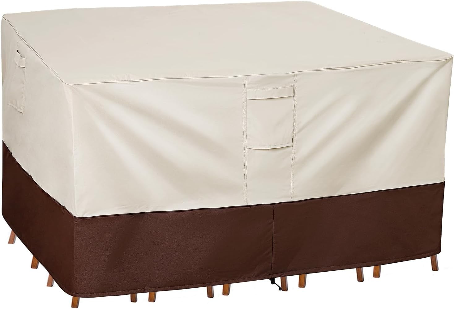 Waterproof Patio Furniture Set Cover with Padded Handles, Patio/Outdoor ...