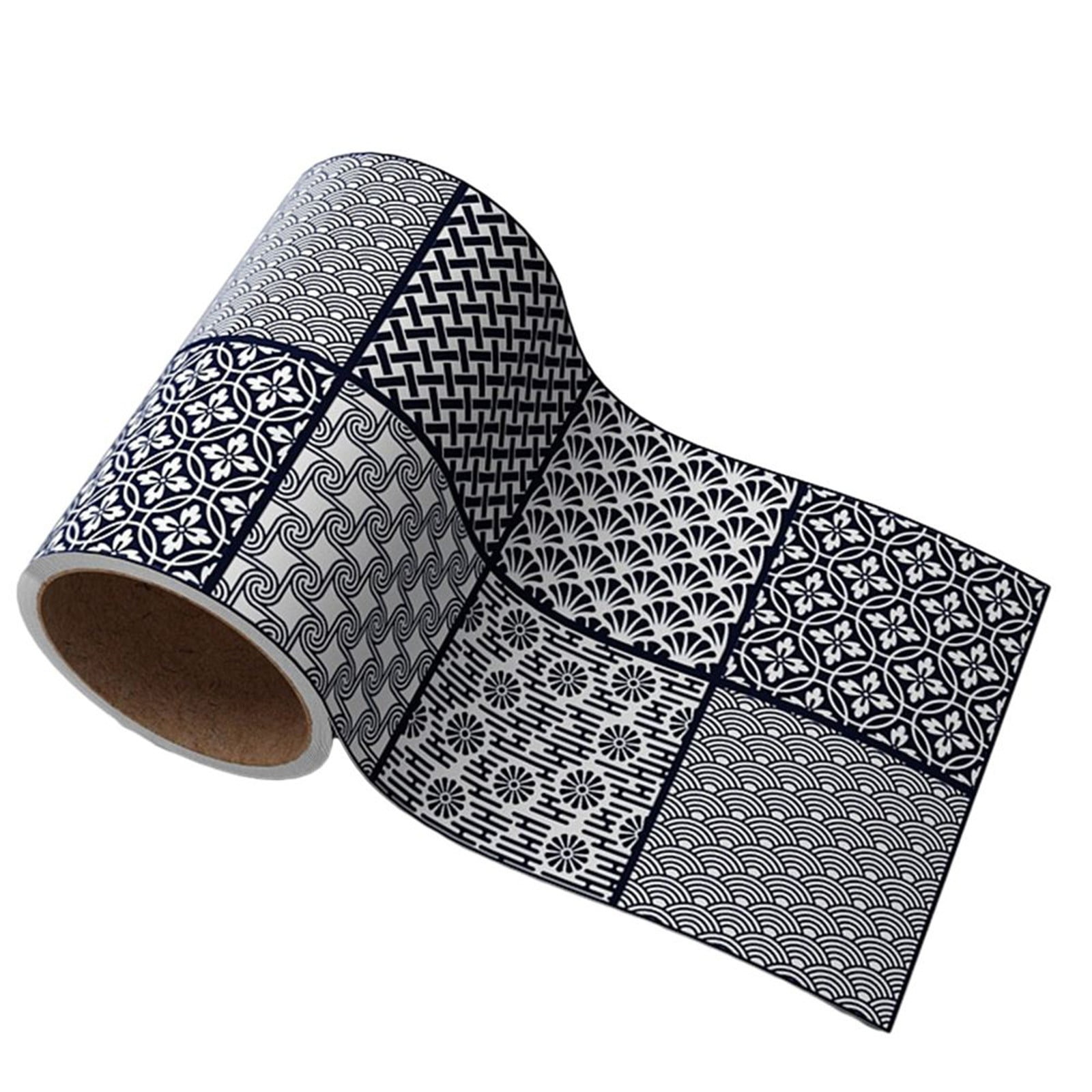 Waterproof Peel And Stick Waist Line Wall Stickers 10Cm X 100Cm Self ...