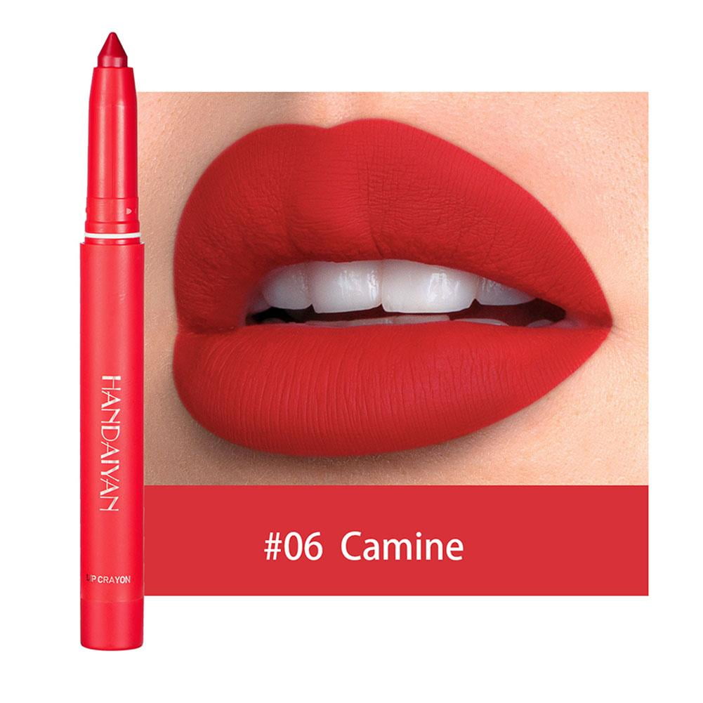 Waterproof Pencil Lipsticks Long Lasting Makeup Pen Liner Matte ...