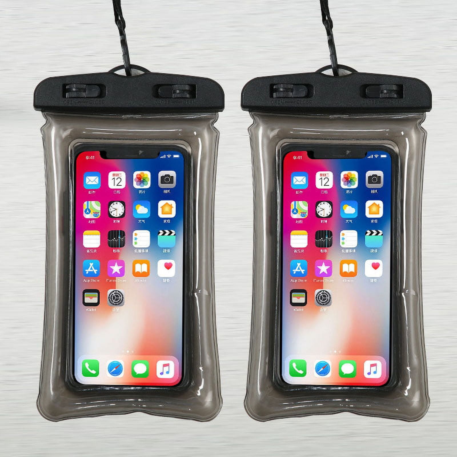 Waterproof Phone Bag IPX8 Cell Phone Pouch for Swimmers Divers Beach ...