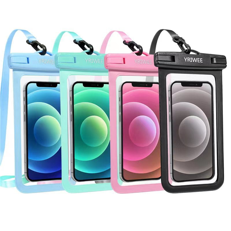 Waterproof Phone Pouch Bag - 7in Water Proof Cell Phone Case for Beach ...