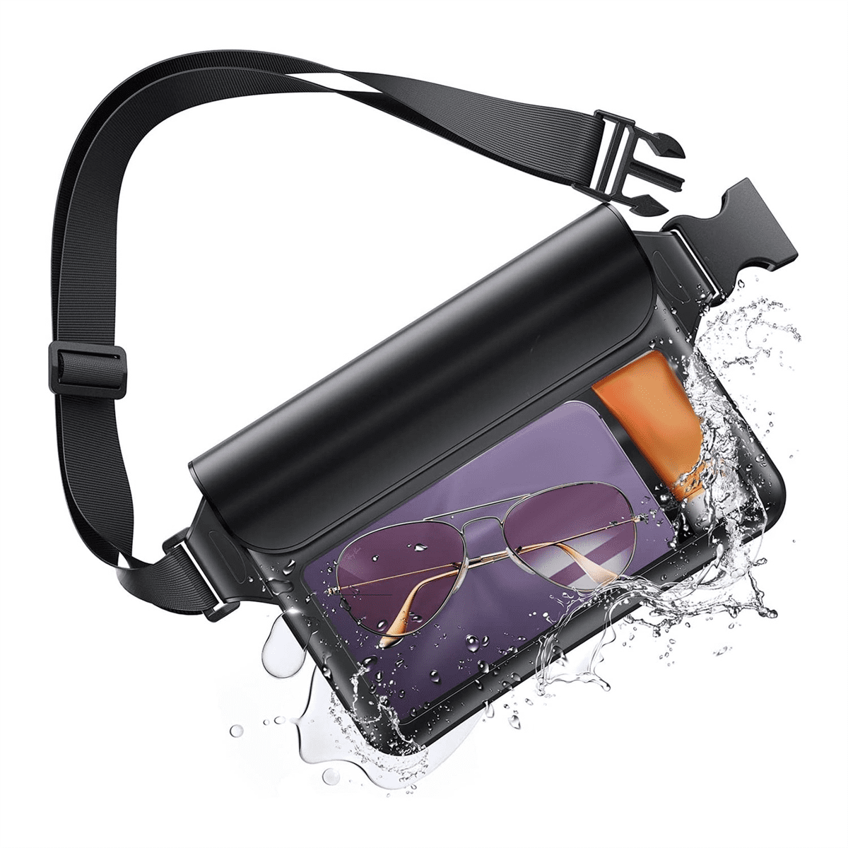 Waterproof Phone Pouch Bag, Keep Your Phone and Valuables Safe and Dry ...
