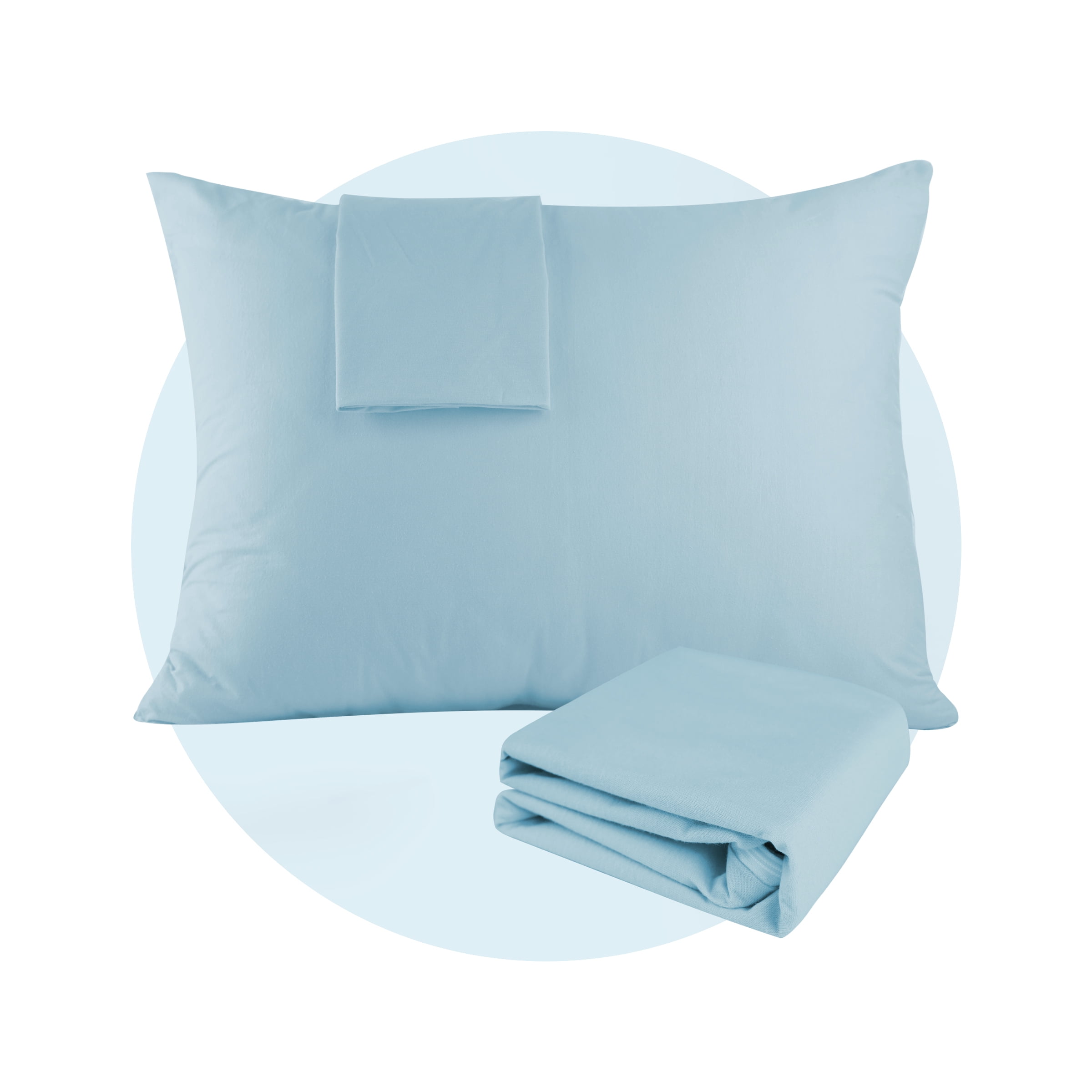 Waterproof Pillow Protector Standard Size, Super Soft Pillow Case ...