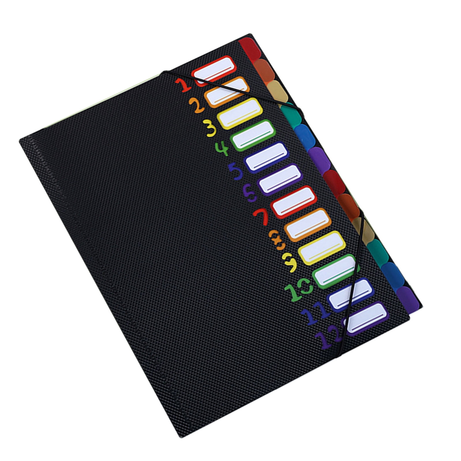 Waterproof Plastic Paper File Organiser Expandable Document Folder 12 ...