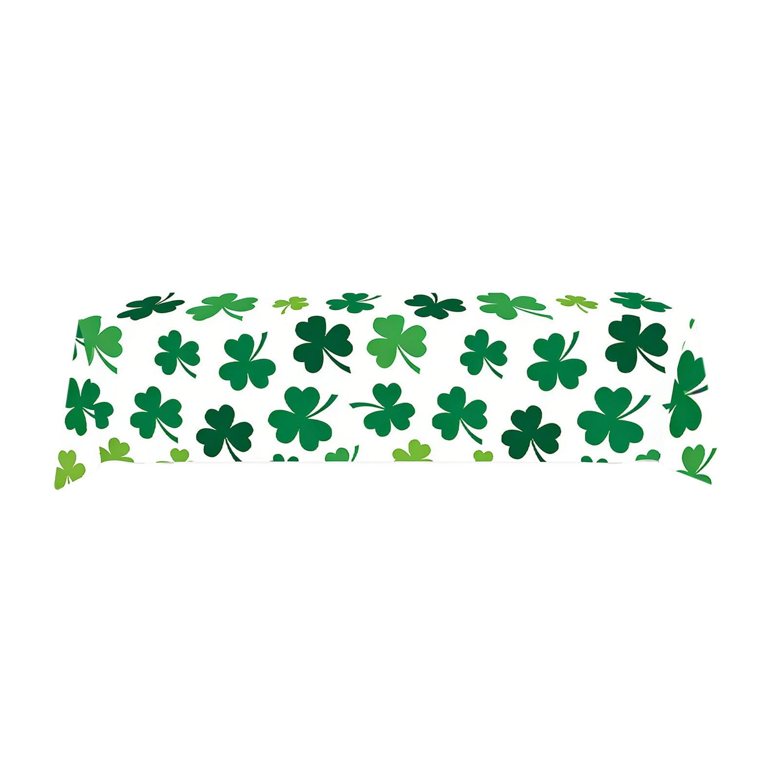 Waterproof Plastic Tablecloth 54X108 Inches St Patricks Day Shamrock ...