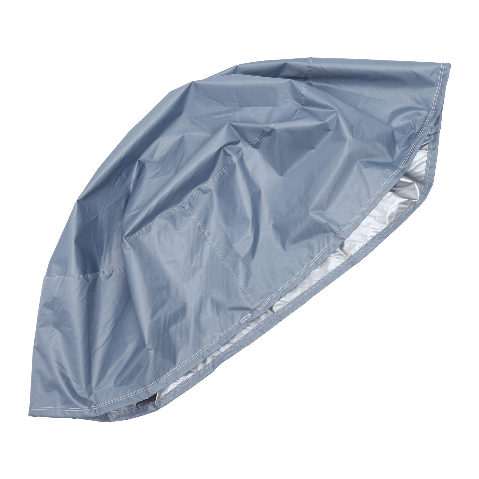 TABLZONE Round Foldable Swimming Pool Cover Protector Grey 210D Oxford ...