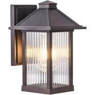 Franklin Iron Works Mounted Patio Lamp, Vintage Carriage LED Outdoor ...