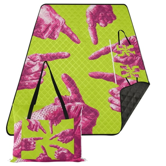 Waterproof Portable Outdoor Blanket For Camping Travel Beach Picnic Mat ...