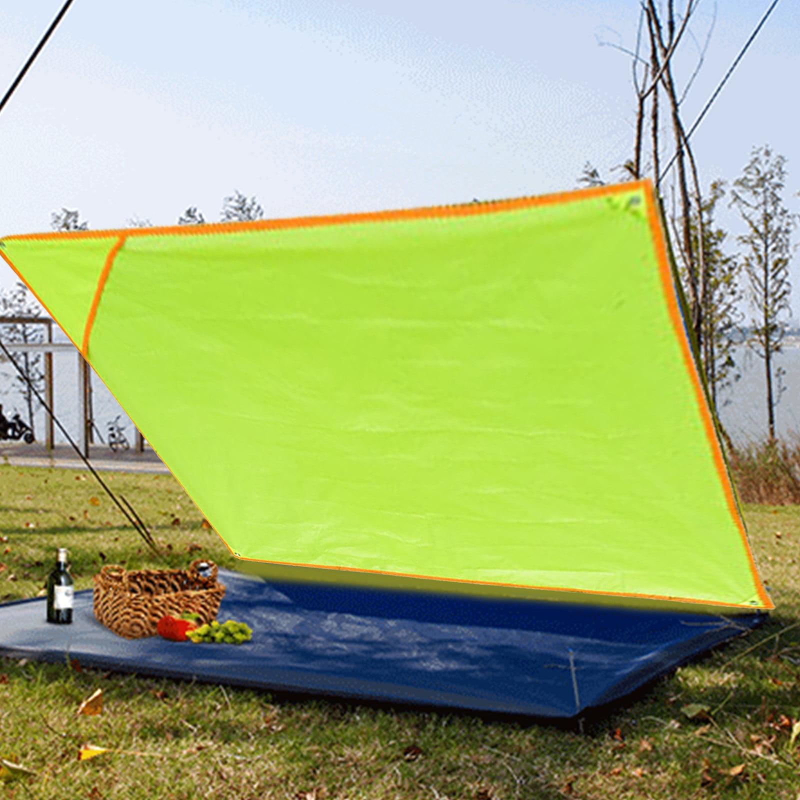 Waterproof Portable Tarp Multifunctional Outdoor Camping Traveling ...