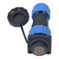 Waterproof Power Connector Square Aviation Plug Socket Welding ...