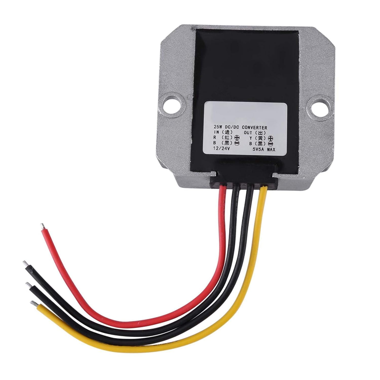 Waterproof Power Supply Module, Non Isolation 12V/24V to 5V 5A 25W Over ...