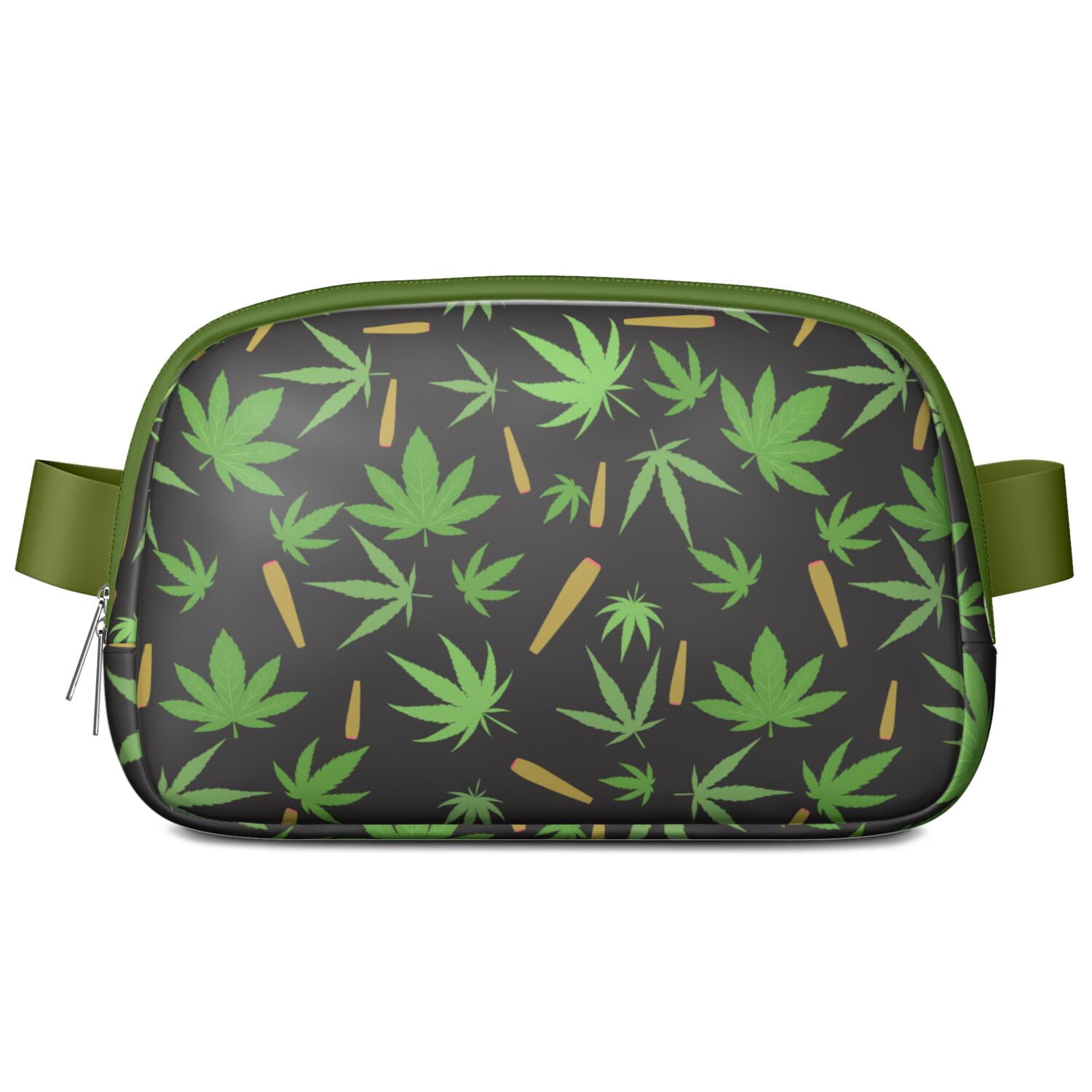 Waterproof Psychedelic Weed Leaf Hip Bag – Minimalist Cannabis Fanny ...