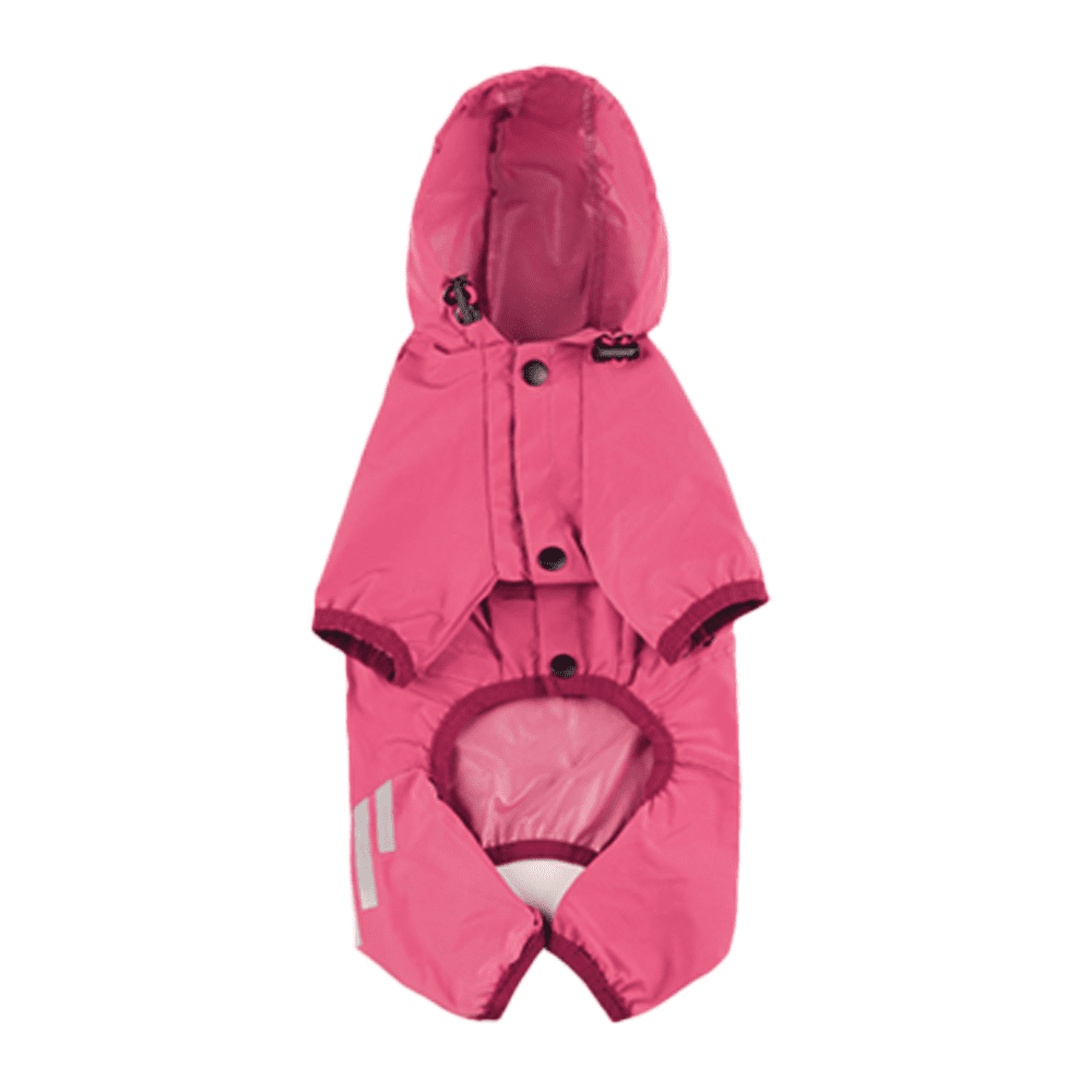 Waterproof Puppy Dog Raincoats with Hood for Small Medium Dogs,Poncho ...