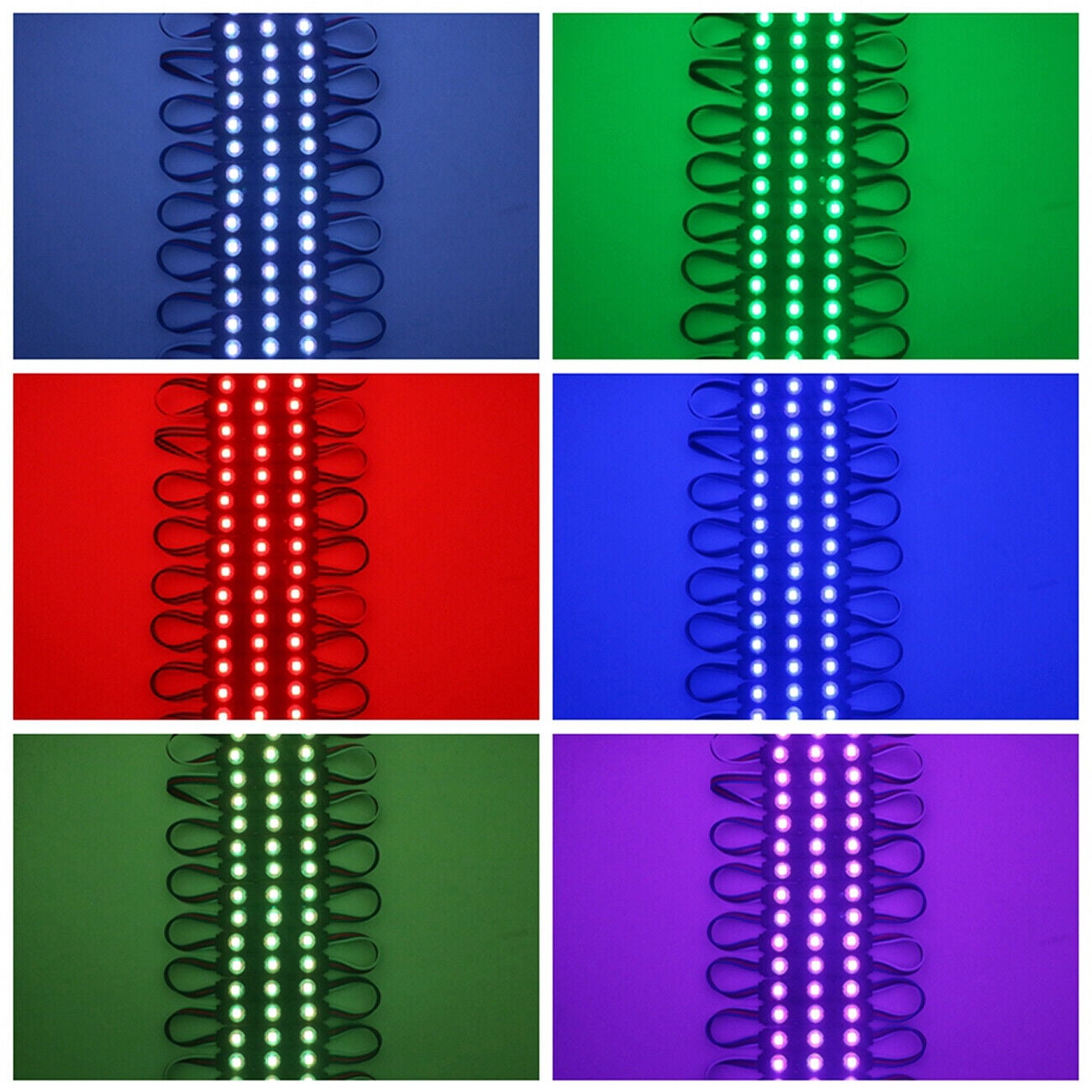 Waterproof RGB LED Module Light for Store Front Window Signage - Bright ...