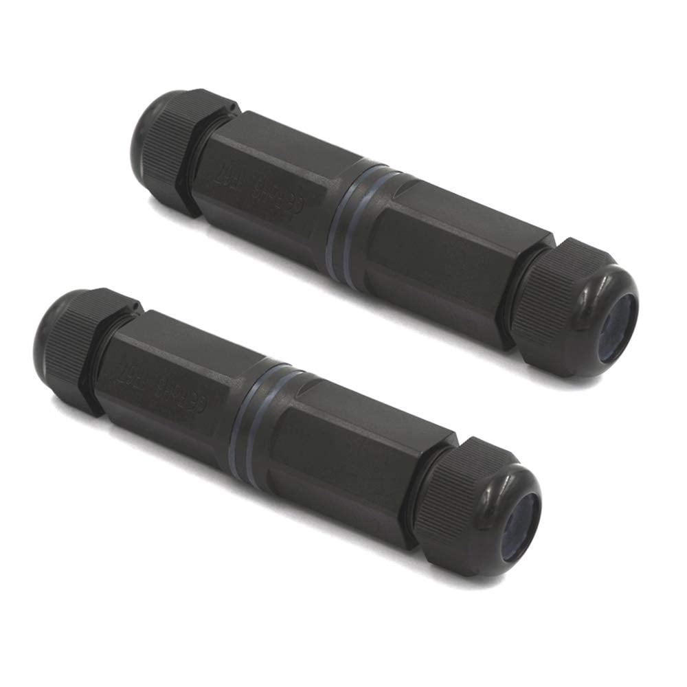 Waterproof RJ45 Coupler IP68, CAT6/CAT5E/CAT5 Female to Female Coupler Connector Shielded 8Pin ...