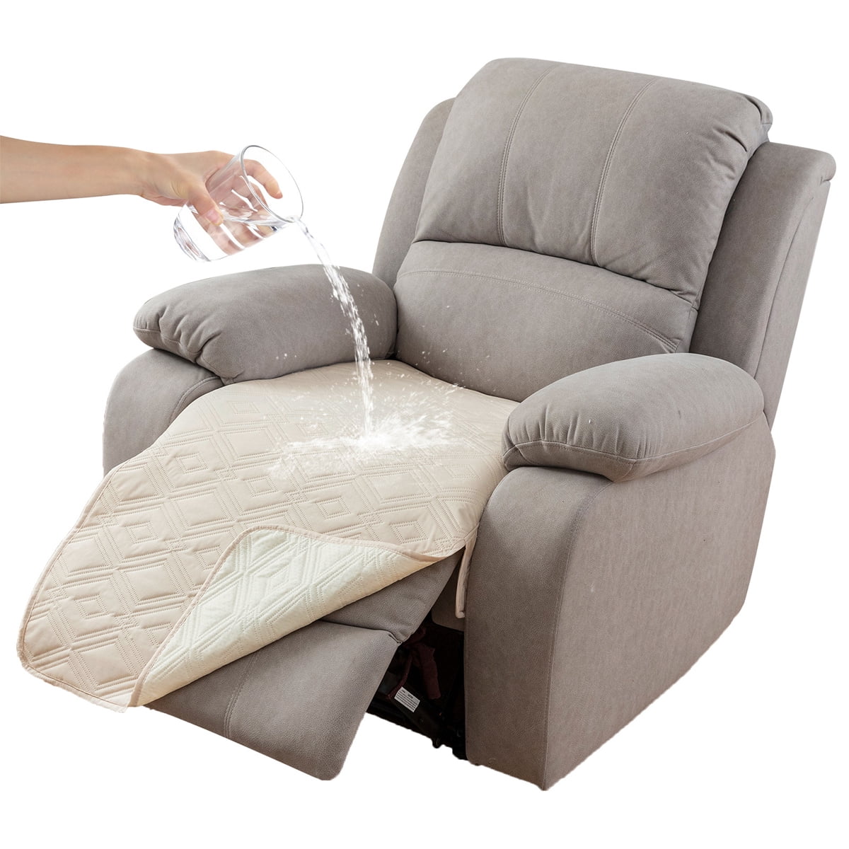 Waterproof Recliner Chair Covers, Anti-Slip Recliner Cover Dog Chair ...