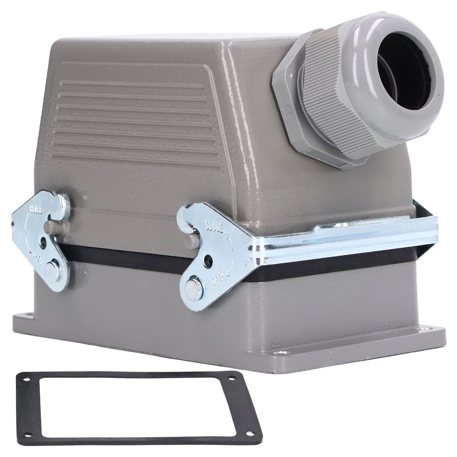 Waterproof Rectangular Heavy Duty Connector - Cast Aluminum Alloy, 16A ...