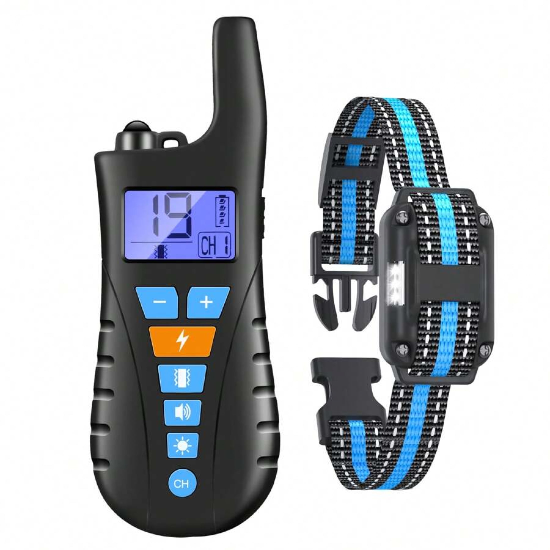 Waterproof Remote Dog Training Collar, IP67 3300FT Range with 3 Modes ...