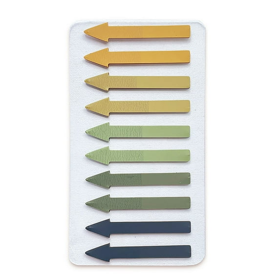 Waterproof Reusable Arrow Page Markers, 200-Piece Set of Color-Coded ...