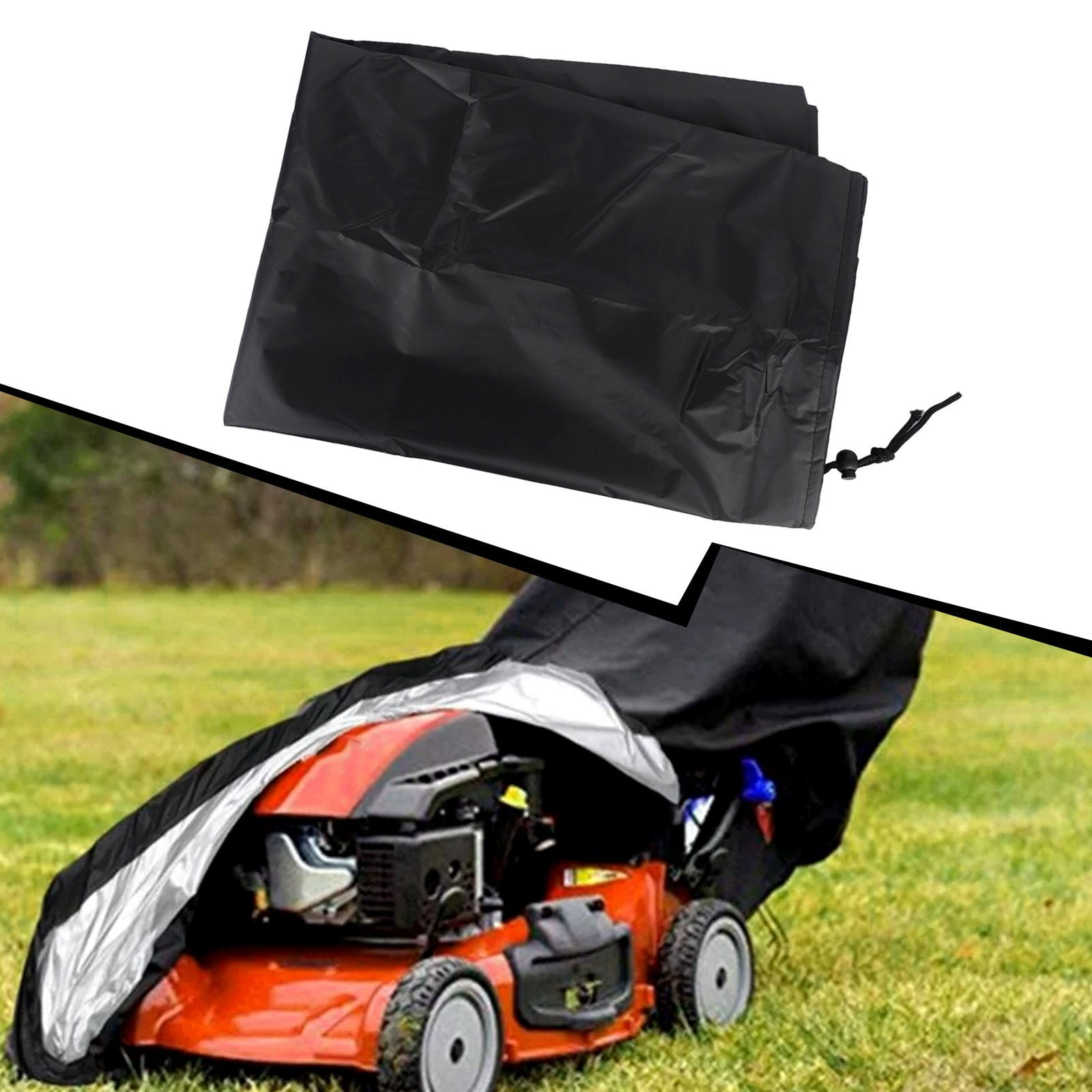 Waterproof Riding Lawn Mower Cover Heavy Duty Tractor Protector Outdoor ...