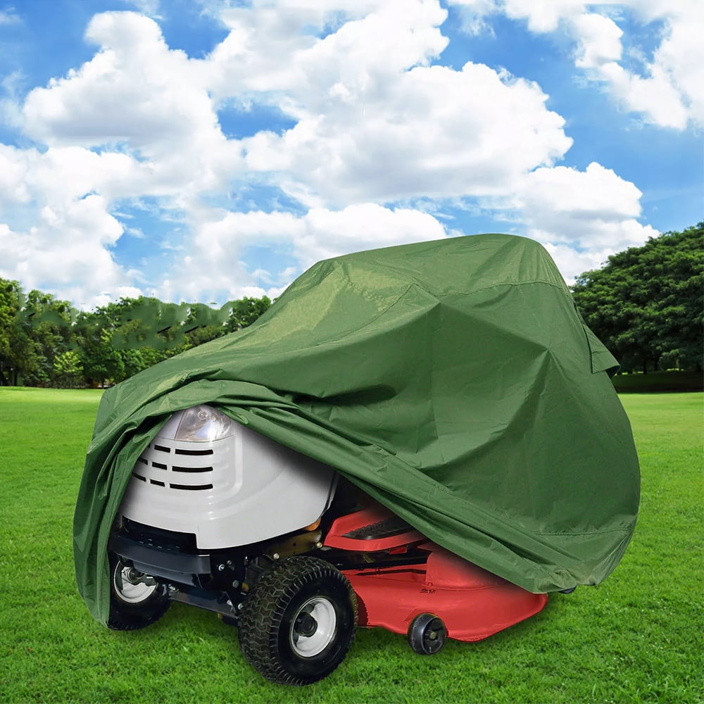Waterproof Riding Mower Lawn Tractor Cover Heavy Duty UV Protector Tarp ...