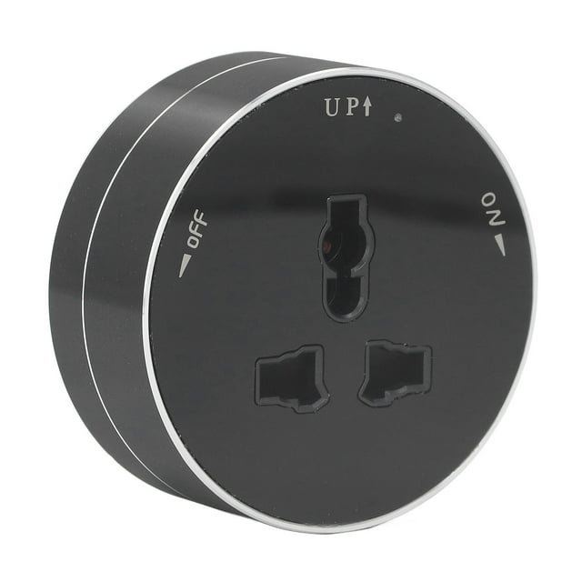 Waterproof Round Electric Plug Adapter, Cordless, Removable Power Track ...