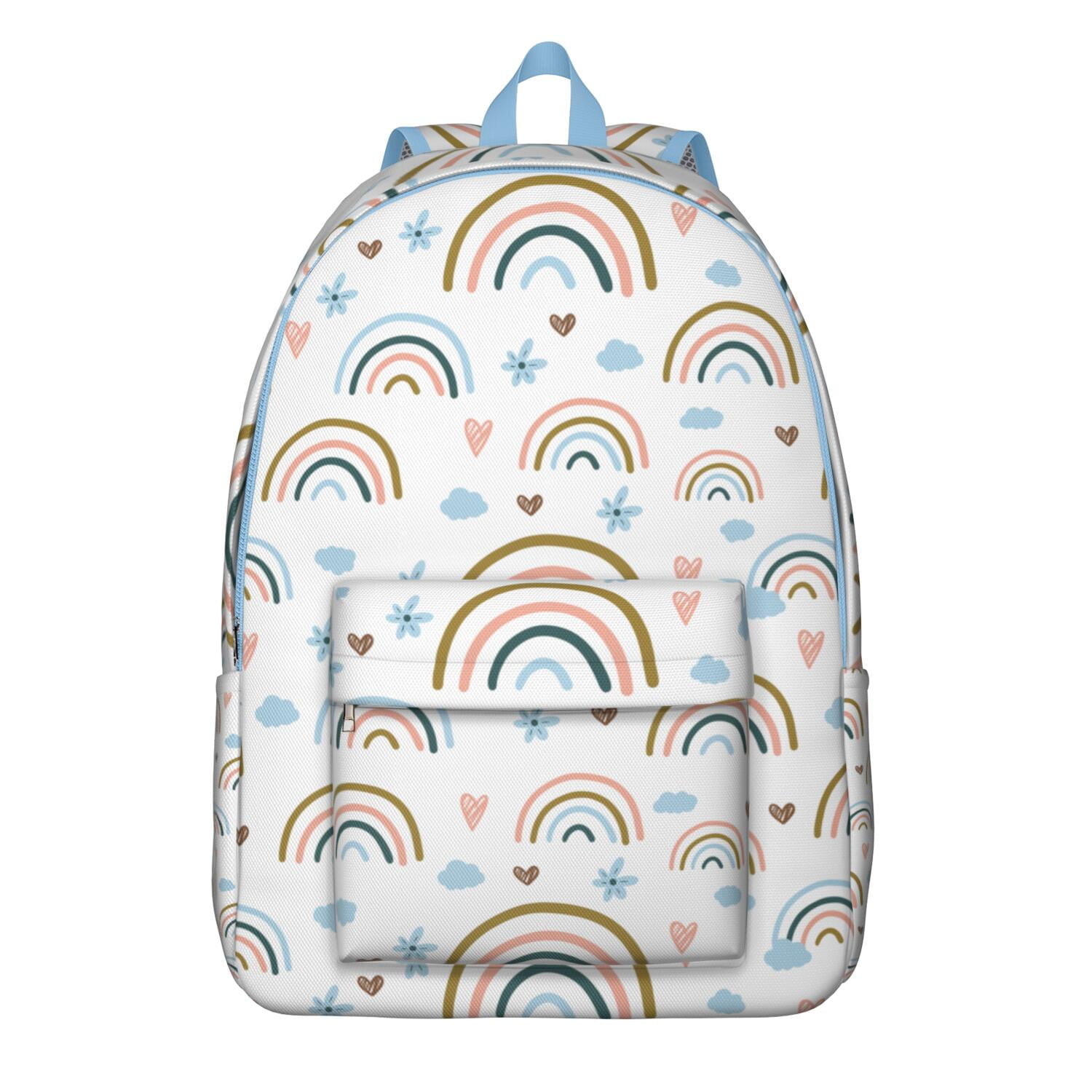 Waterproof Rustic Boho Backpack for Students, Lightweight Travel Bag ...