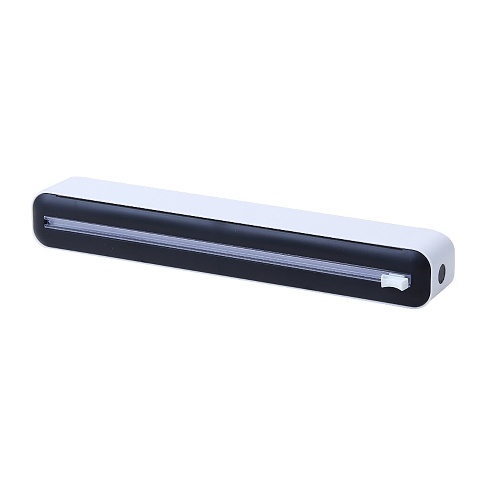 Waterproof Saran Wrap Dispenser with Slide Cutter for Cling Wrap (Black ...