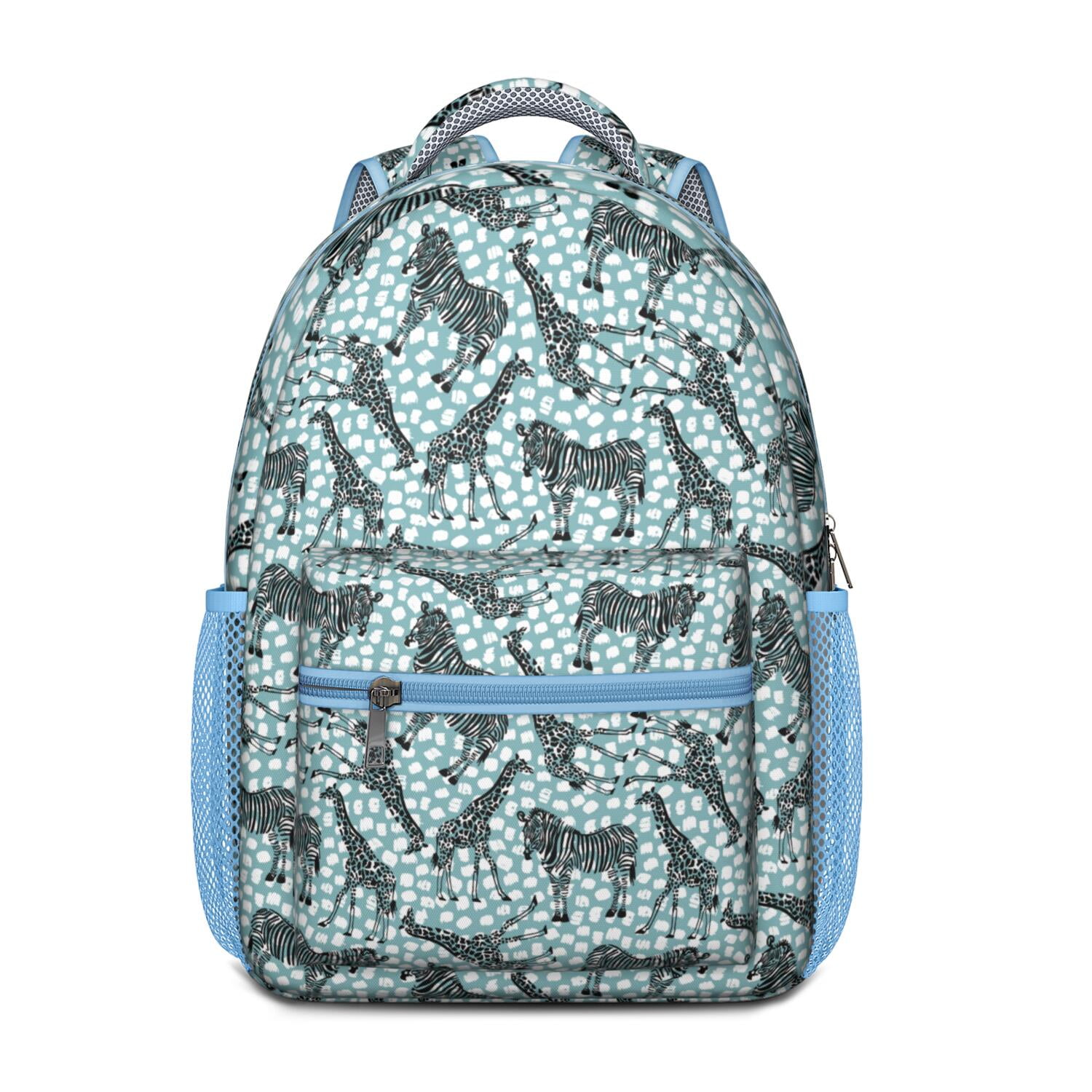 Waterproof School Backpack with Giraffe Print - Ergonomic Student ...