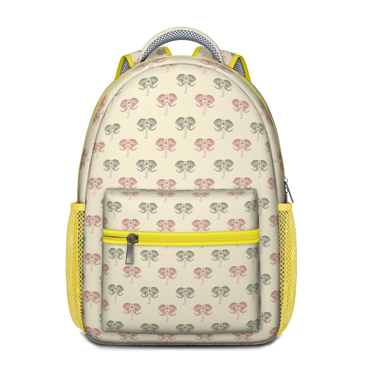 Waterproof School Backpack with Retro Tribal Pattern - Ergonomic ...