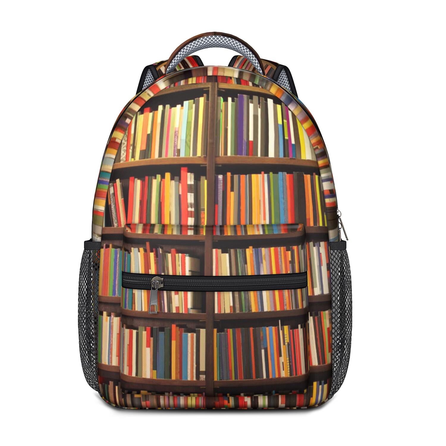 Waterproof School Backpack for Teens - Ergonomic Book Lover Backpack ...