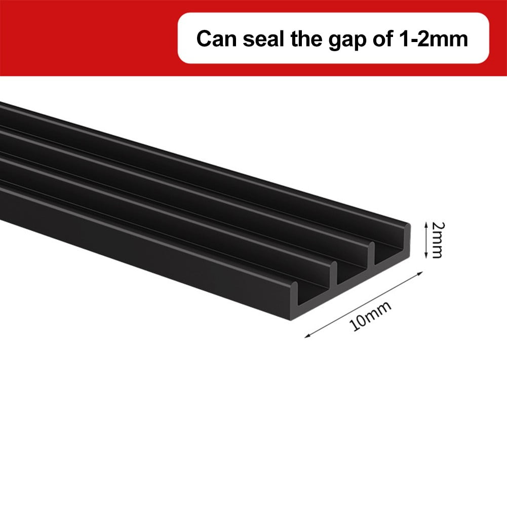 Waterproof Seal Strip Draught Excluder Stopper Door Bottom Wind Sweep ...