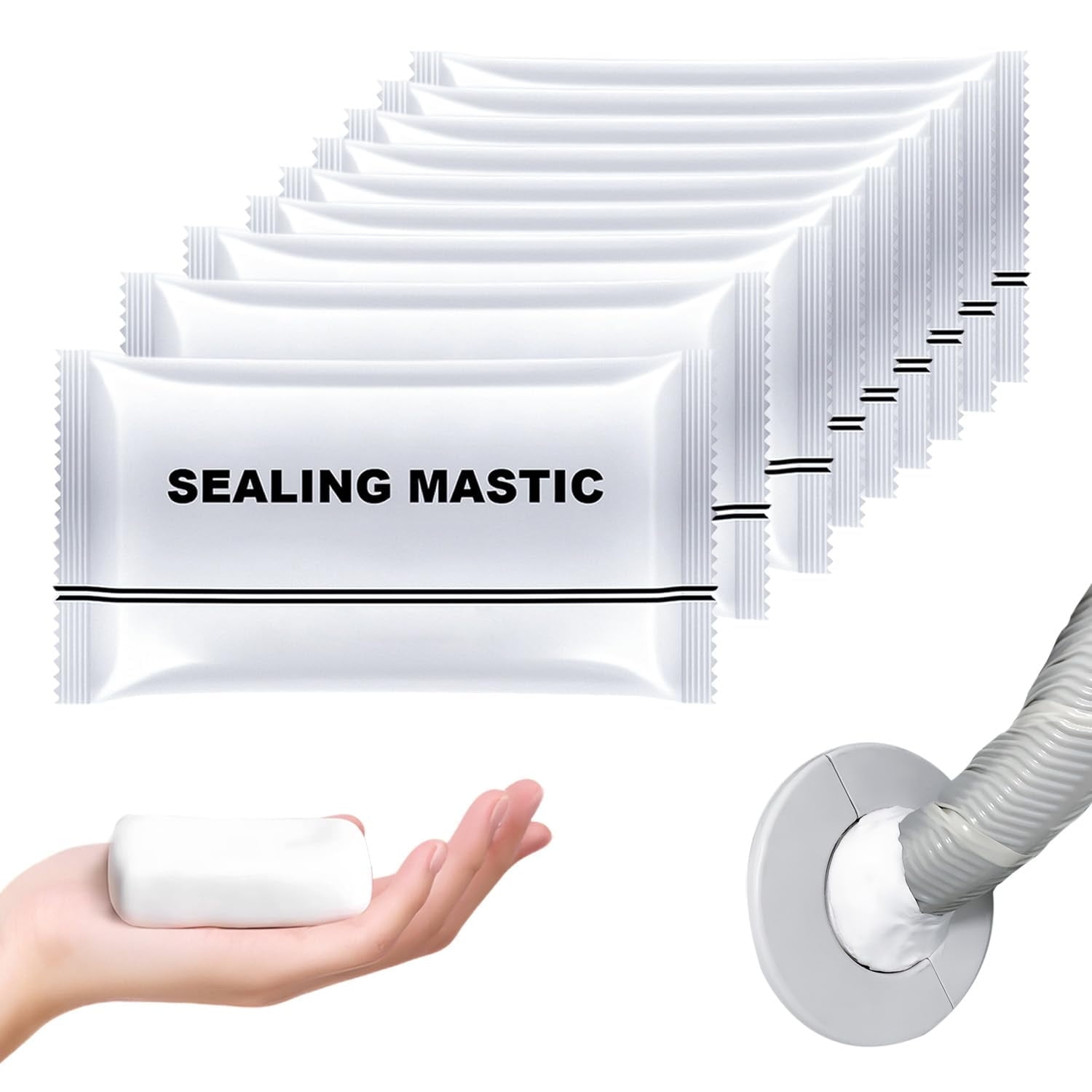 Waterproof Sealant Mastic, 2025 Upgrade Waterproof Repair Sealing Clay ...