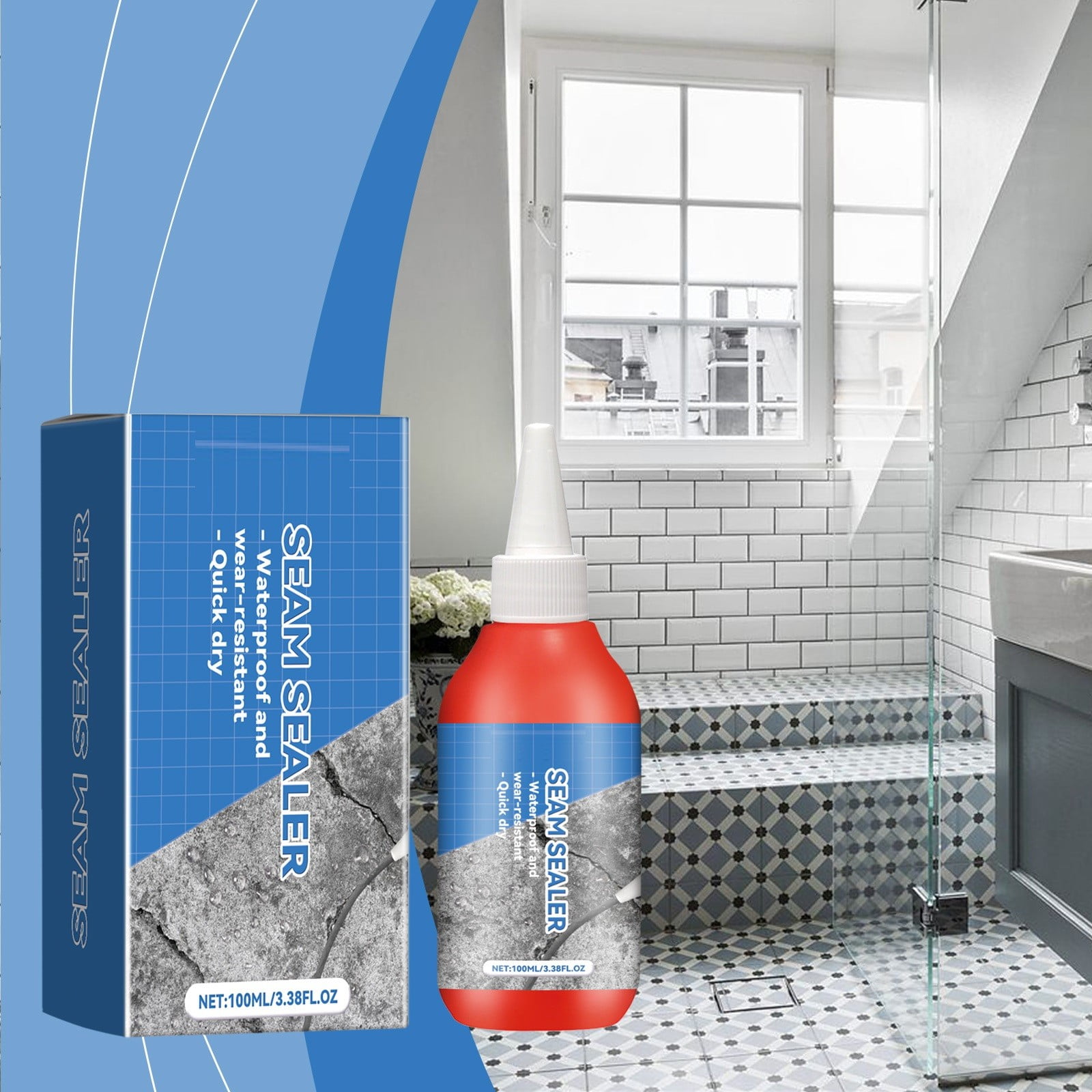 Waterproof Seam Sealant Clearance! Joint Sealant Elastic & Transparent ...