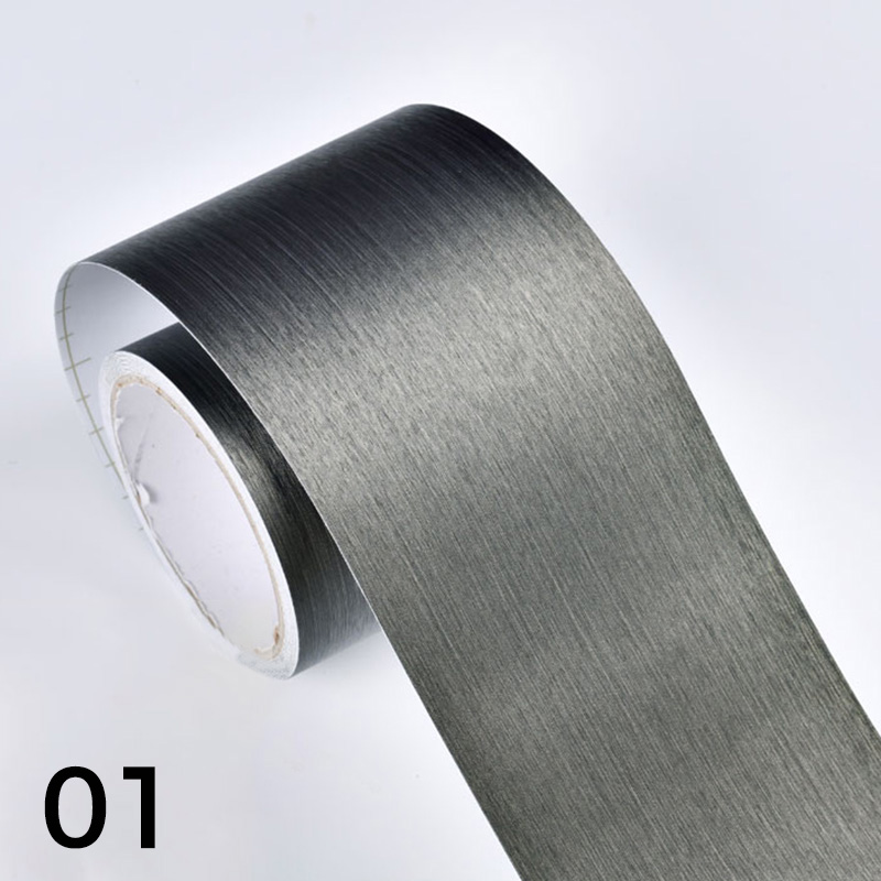 Waterproof Self-Adhesive Baseboard Wall Sticker Waistline Baseboard ...