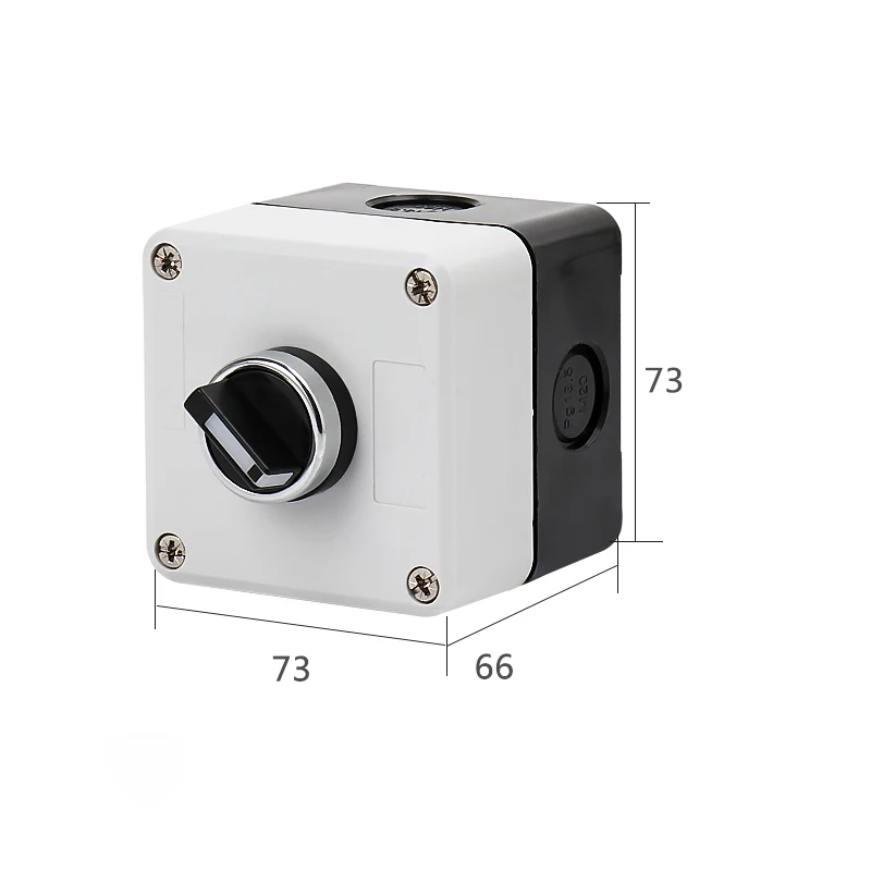 Waterproof Self-Recovery Push Button Switch with Arrow Symbol Indicating Start and End Portable ...