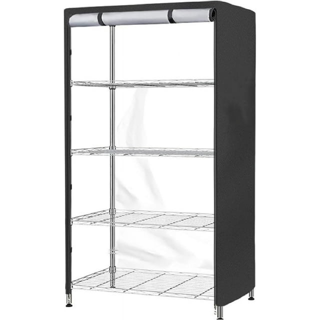 Waterproof Shelf Cover,Heavy Duty Dustproof Storage Wire Rack Covers ...