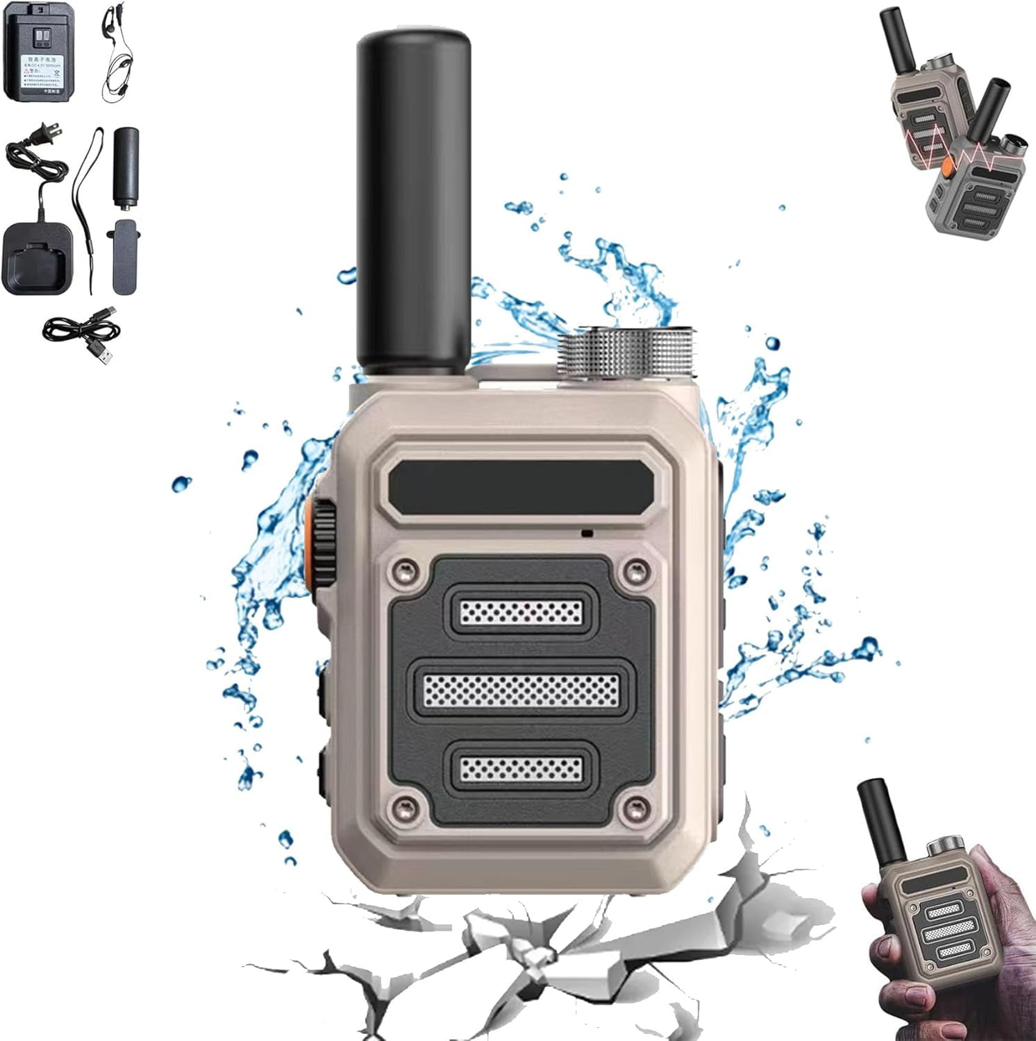 Waterproof & Shock Resistant Walkie-Talkies,Nationwide PTT Unlimited ...
