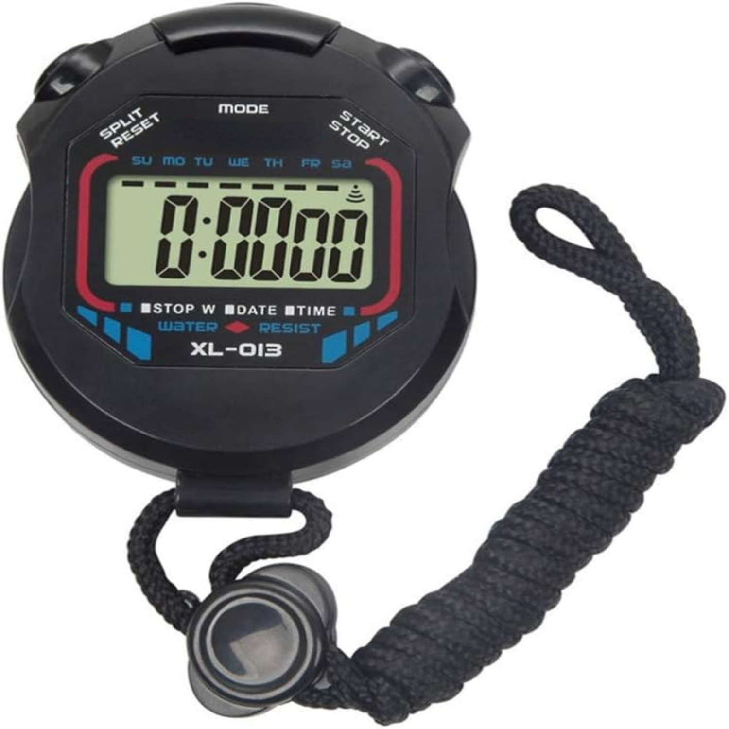 Waterproof Shockproof Digital Sports Stopwatch with Calendar and Alarm ...