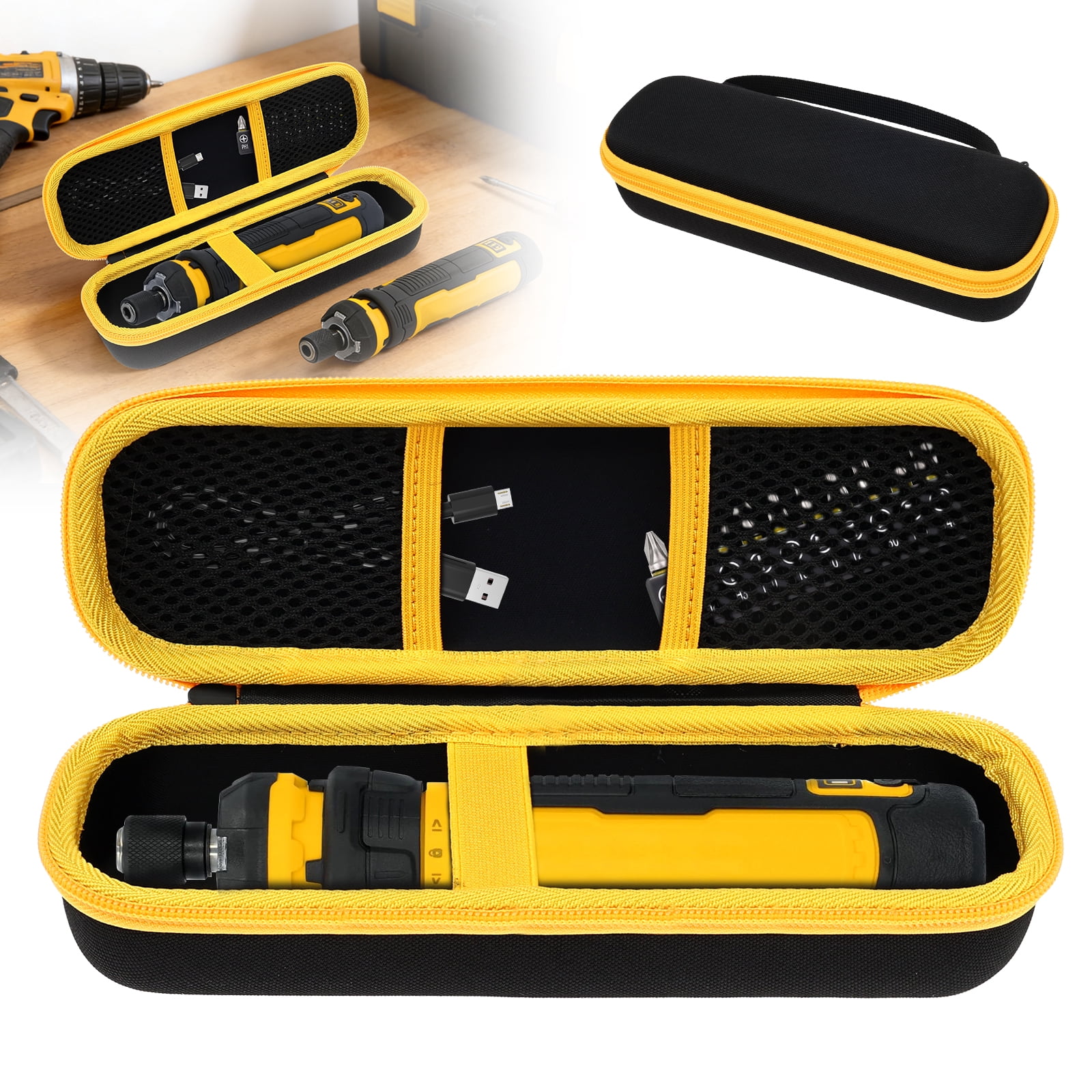 Waterproof Shockproof Tool Organizer Case Electric Screwdriver Hard EVA ...