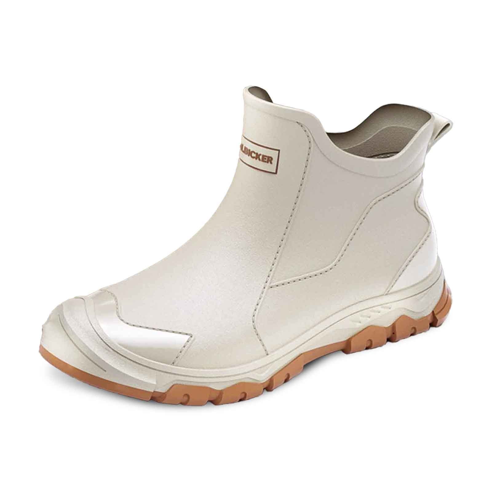 Waterproof Short Rain Boots for Men Lightweight Comfortable Garden ...