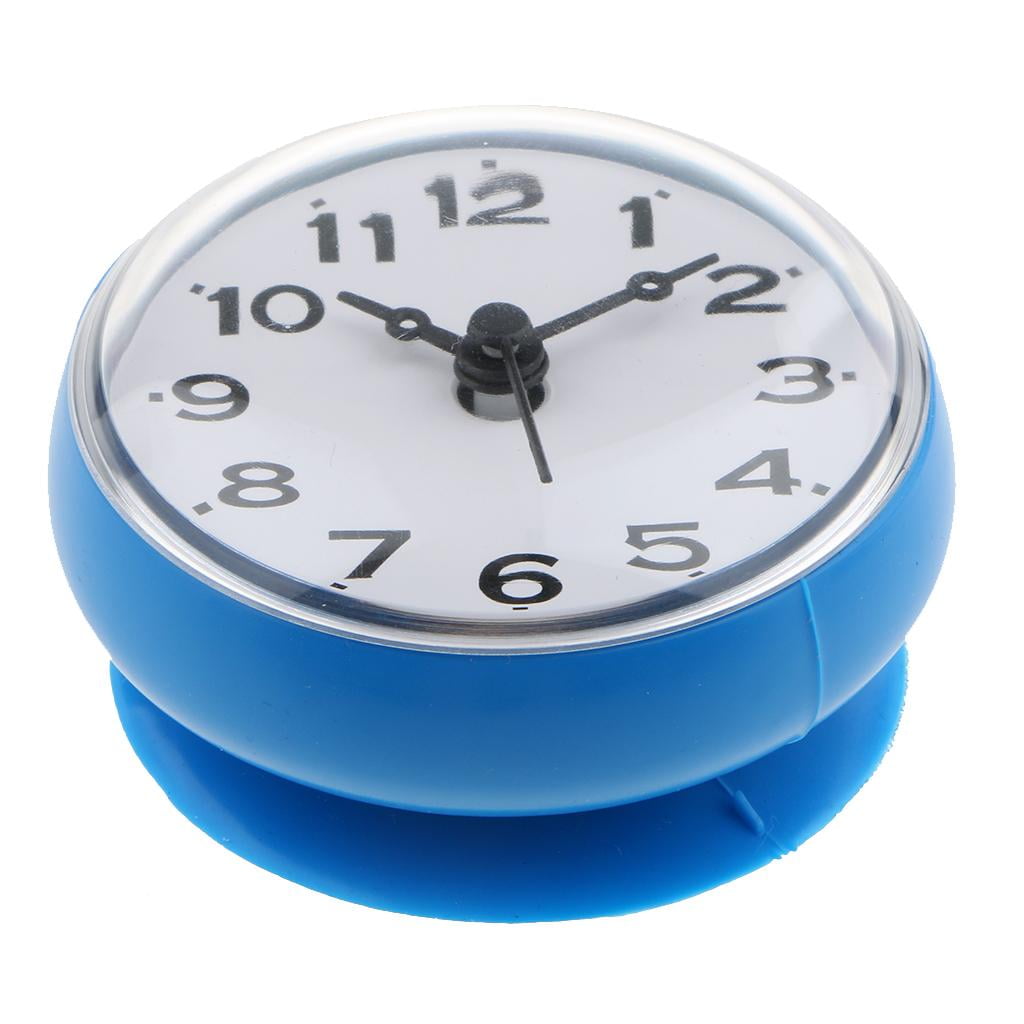 Waterproof Shower Clock Suction Cup bathroom and - Walmart.com