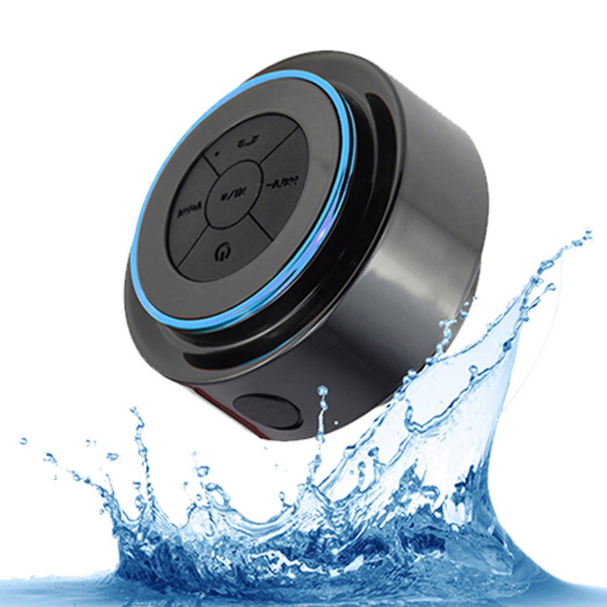 Waterproof Shower Speaker, Clear Stereo Sound Portable Wireless with ...